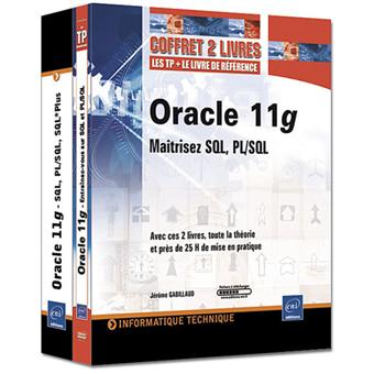 Oracle G Coffret De Livres Ma Trisez Sql Pl Sql Coffret