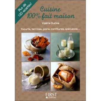 Petit livre de Cuisine fait maison Yaourts terrines pains confitures spéculoos