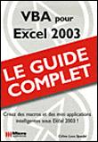 VBA pour Excel 2003 broché Céline Loos Sparfel Achat Livre fnac