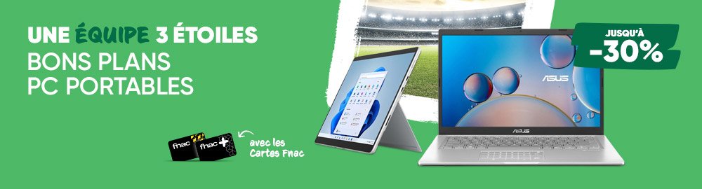 Ordinateur portable - Achat PC Portable et Laptop | fnac