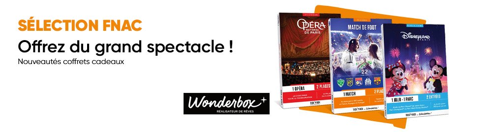 Coffrets cadeaux et e-cartes cadeaux | fnac