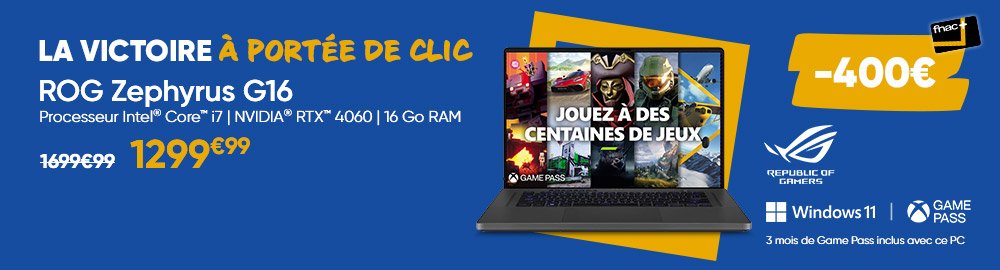 PC Gamer - Achat Ordinateur Gaming | fnac