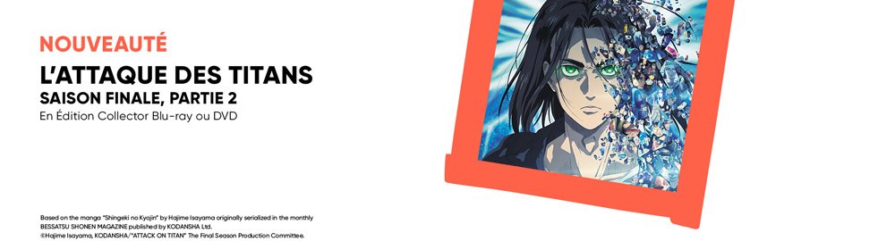 Animation Japonaise DVD - Blu-Ray Anime Japonais | fnac