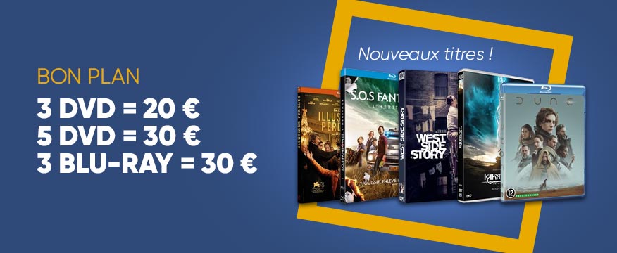 DVD, Blu-Ray & Coffret : films, séries | fnac