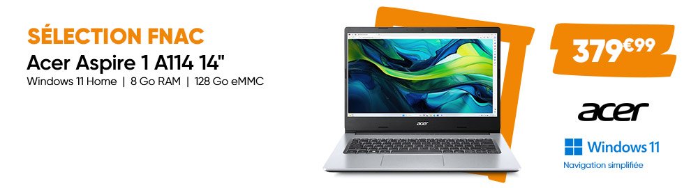 Ordinateur portable - Achat PC Portable et Laptop | fnac