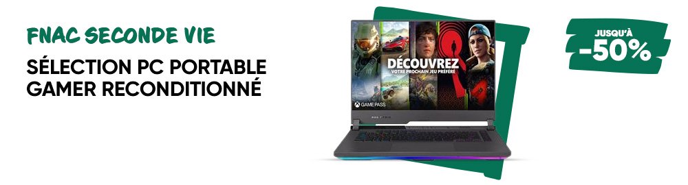 Informatique reconditionné et occasion | Black Friday fnac