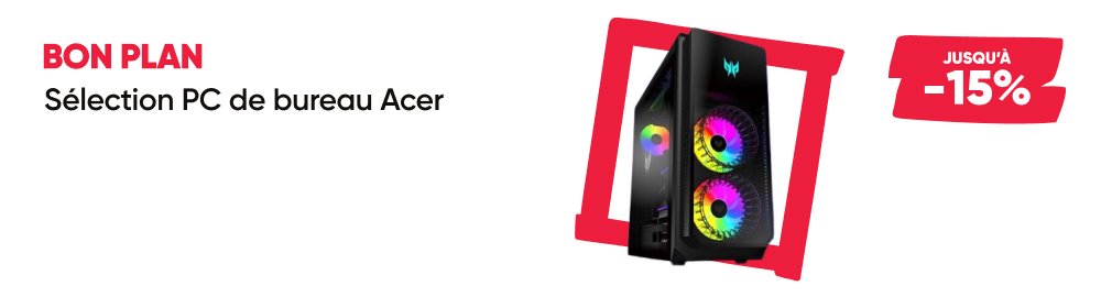 Ordinateur de bureau & PC fixe | fnac