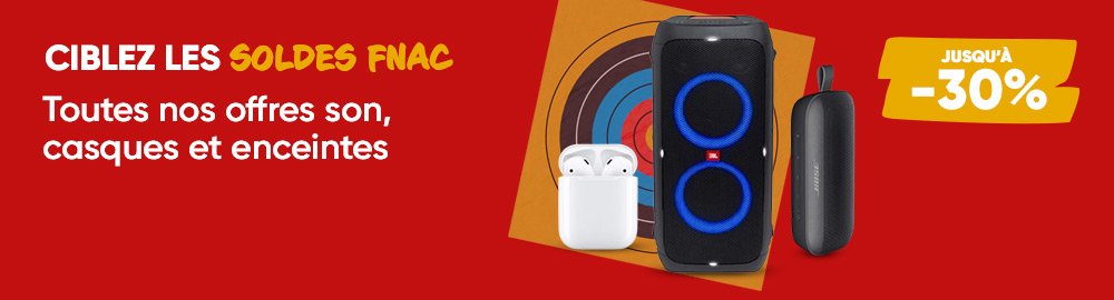 Toutes nos offres Son - Achat Son, hifi, lecteur MP3 | fnac