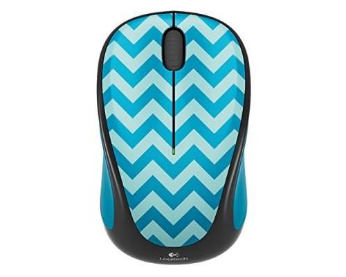 LOGITECH WIRELESS MOUSE M238 TEAL CHEVRON - Souris - Achat & prix | fnac