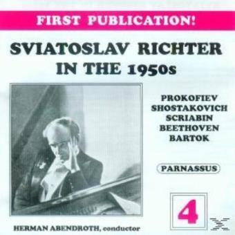 Sviatoslav Richter in the 1950s, Vol. 4 - Sviatoslav Richter - CD album - Achat & prix | fnac