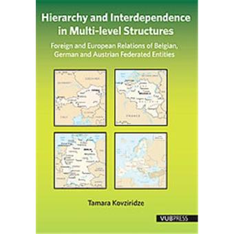 Hierarchy and Interdependence in Multi-level Structures - broché - Inconnus - Achat Livre | fnac