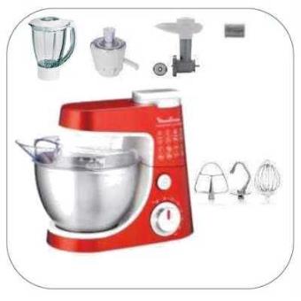 Moulinex - Robot de Cuisine MasterChef Gourmet Rouge QA401GB1 - Achat ...