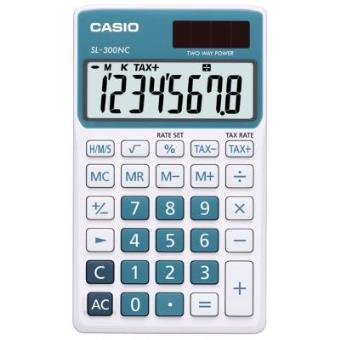 Casio sl 300 nc bu s eh calculatrice bureau bleu - Calculatrice - Achat & prix | fnac