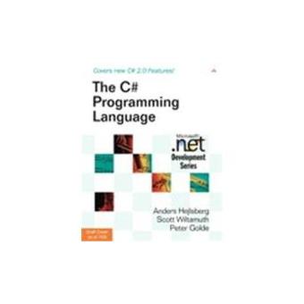 The C# Programming Language, Microsoft .NET Development Series - broché ...
