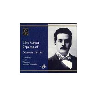 The Great Operas of Giacomo Puccini (Box Set) - Various - CD album ...