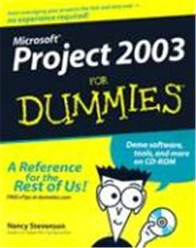 FOR DUMMIES - Microsoft Project 2003 for Dummies - Auteur - broché - Achat Livre | fnac