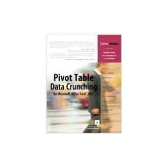 Pivot Table Data Crunching for Microsoft Office Excel 2007 - broché ...