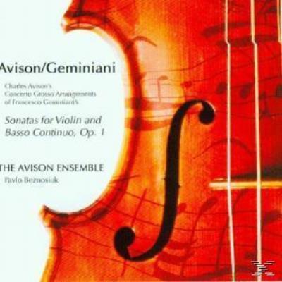 Concerti Grossi After Geminiani Sonatas For Violin And Basso Continuo ...