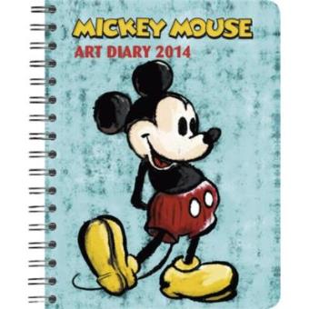 MICKEY MOUSE ART DIARY 2014 DELUXE DIARIES - Calendrier planning et ...