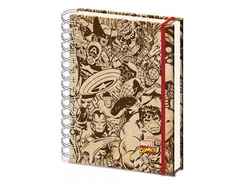 Marvel Comics - Cahier à spirale A5 Outline Retro - Autre produit ...