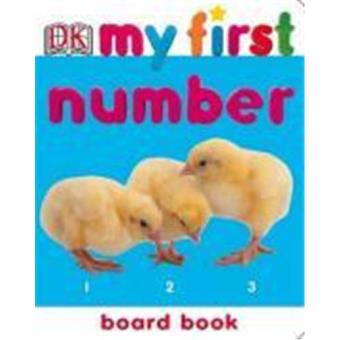 my first board book: number - broché - Dorling Kindersley - Achat Livre ...