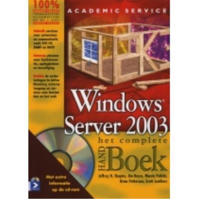 COMPLETE HANDBOEK - Windows Server 2003 + CD-ROM - Shapiro - broché ...