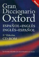 CDROM Gran diccionario Oxford español-inglés / inglés-español - -5% en ...