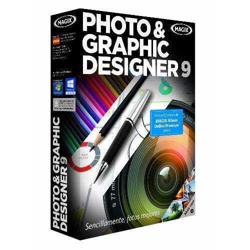 Magix Photo & Graphic Designer 9, DVD-ROM, Los mejores precios | Fnac