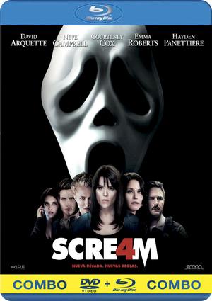Scream 4 - Blu-Ray + DVD - Wes Craven - Neve Campbell - David Arquette ...