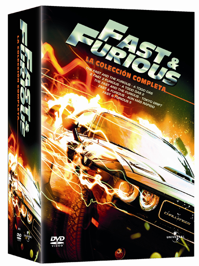 Pack A todo gas (Fast and Furious). Saga completa - DVD - Rob Cohen ...