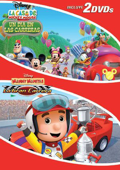 Pack La Casa de Mickey Mouse: Un día en las carreras + Manny Manitas ...