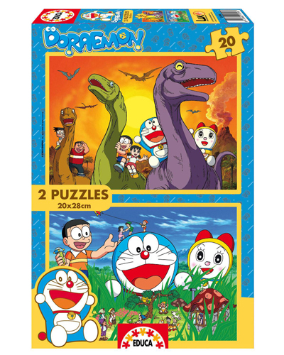 Doraemon - Puzzle - Doraemon (2X20) - -5% en libros | Fnac