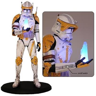 Figura Star Wars Commander Cody "Order 66" Palpatine hologram (40 cm ...