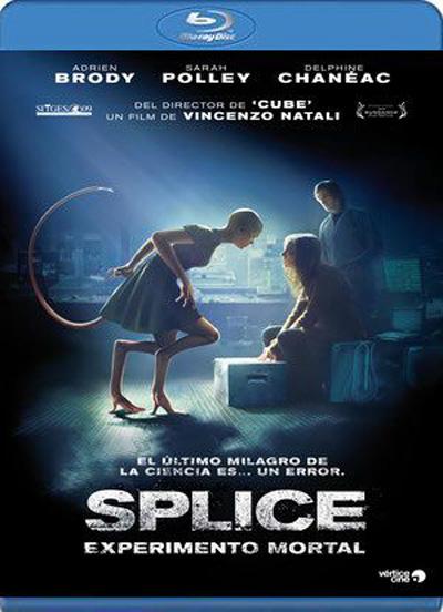 Splice: Experimento mortal - Blu-Ray - Vincenzo Natali - Adrien Brody ...