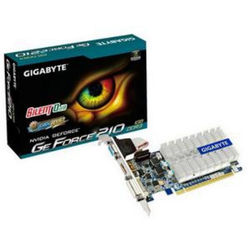Gigabyte GT210 1GB DDR3 SL GV-N210SL - 1GI - Tarjeta gráfica | Fnac
