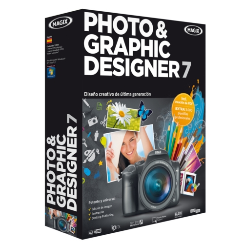 Magix Photo & Graphic Designer 7, DVD-ROM, Los mejores precios | Fnac