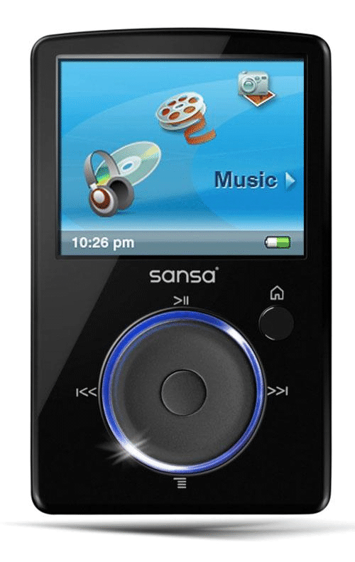 Sandisk SANSA FUZÉ 4 GB Reproductor MP3/MP4 - Reproductor MP3 / MP4 ...