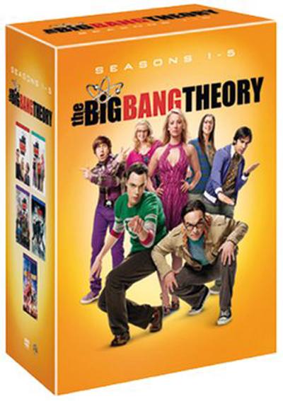 The Big Bang Theory Pack The Big Bang Theory (Temporadas 1 a 5) - DVD ...