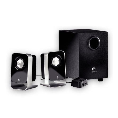 Logitech LS21 Stereo Speaker System Altavoces 2.1 - Pack de altavoces 2 ...