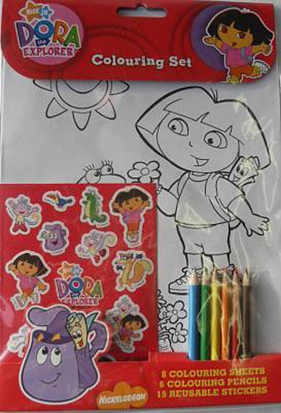 Dora Exploradora: Coloring Set - Merchandising Variedad | Fnac