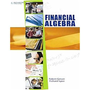 Financial Algebra - relié - Achat Livre | fnac
