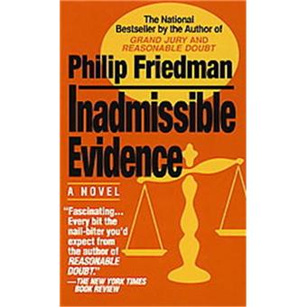 Inadmissible Evidence - broché - Achat Livre | fnac
