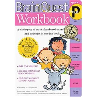Brain Quest Workbook Pre-K, The Brain Quest Series - broché - Achat ...