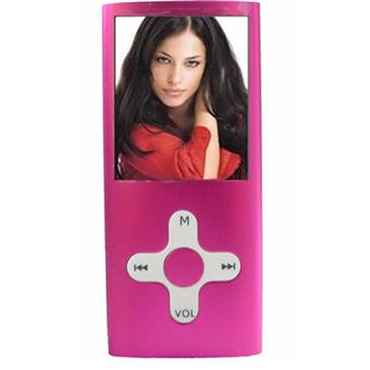 Baladeur Lecteur MP3/MP4 Rose 8 Go Ecran 1,8 pouces Evolutif ...