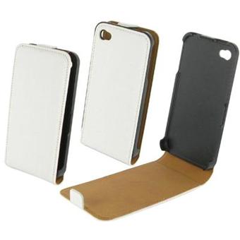 Apple iPhone 4 / 4S _Etui Coque de Protection en Cuir avec Rabat dedié ...