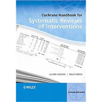 Cochrane Handbook for Systematic Reviews of Interventions, Cochrane ...