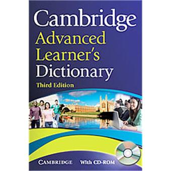 Cambridge Advanced Learner's Dictionary - relié - Achat Livre | fnac