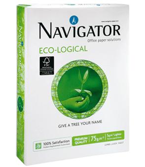 Navigator - Ramette Papier Eco-logical A4 75g Blanc - Carte de ...
