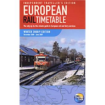 European Rail Timetable, European Rail Timetable - broché - Achat Livre ...