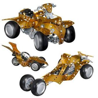 Meccano - Quad - Design 3 New Generation - 10 modèles : 300 pièces ...